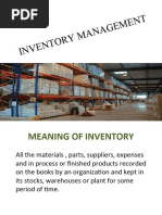 Inventory Management Notes | PDF