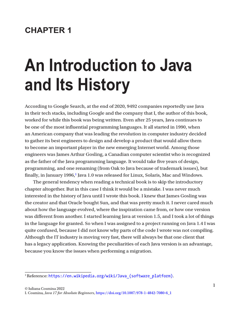Java History | PDF | Java (Programming Language) | Java Version History