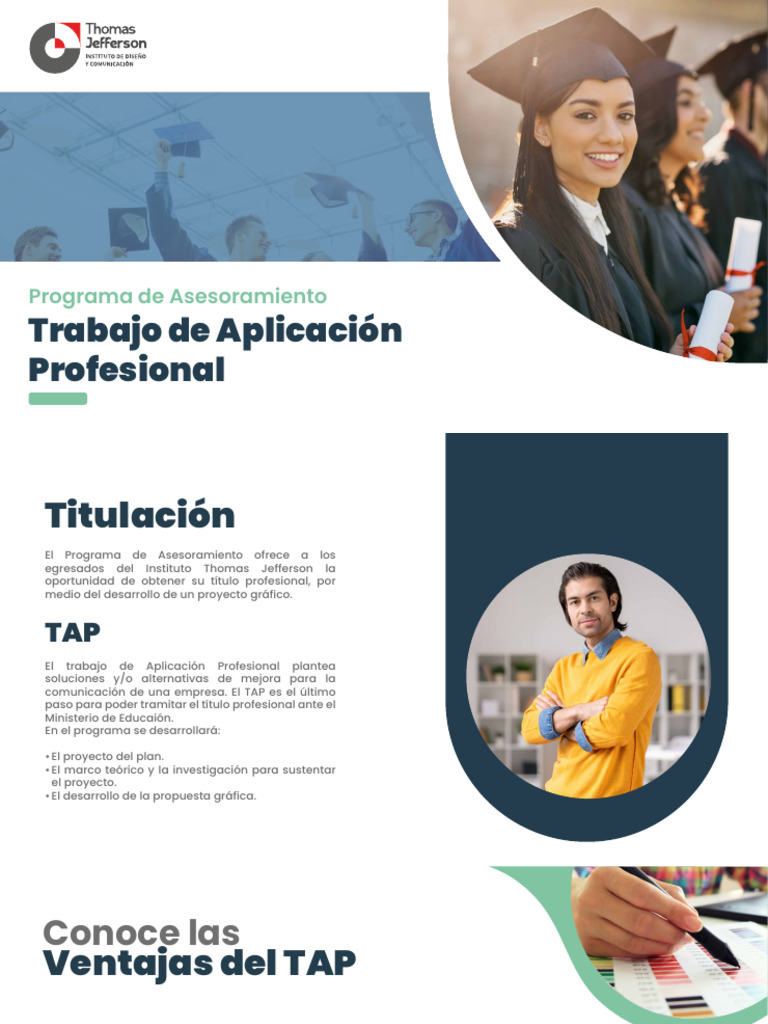 Brochure - Trabajo de Aplicación Profesional TAP 2023. | PDF
