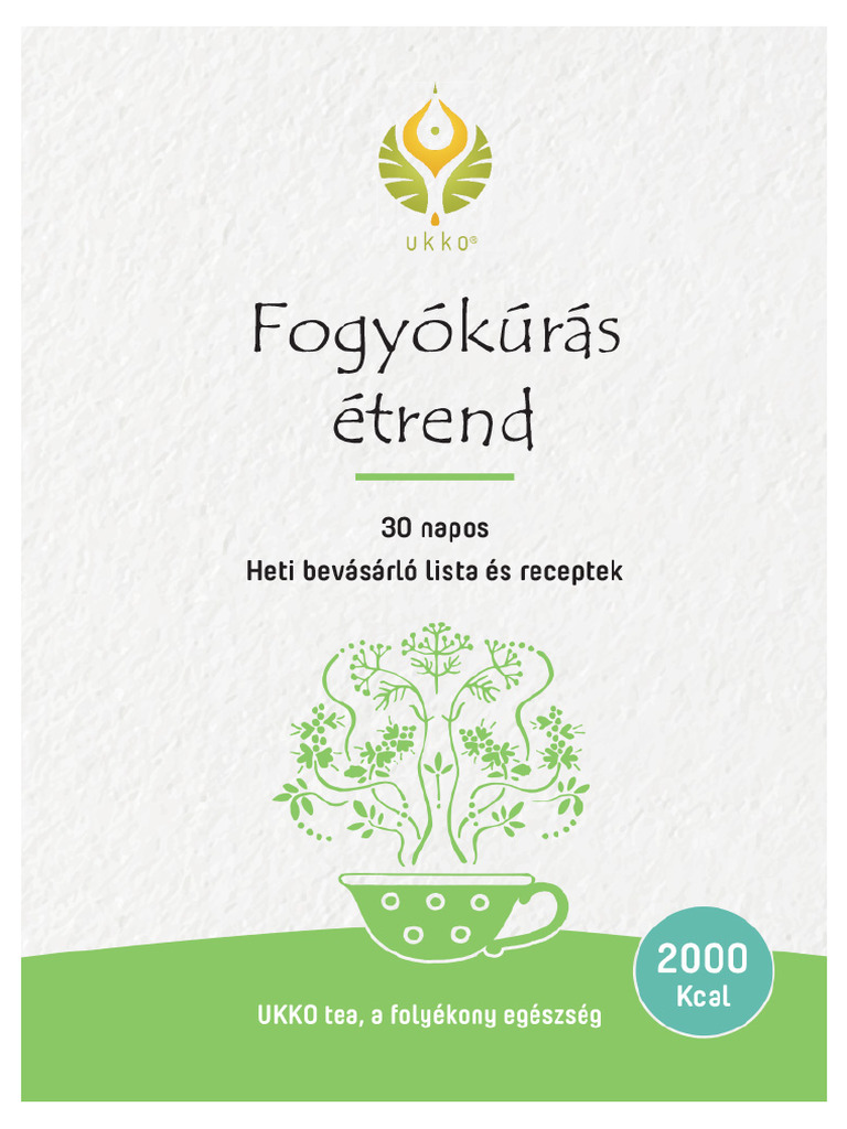 Ukko Fogyokuras Etrend 2000kcal 01 | PDF