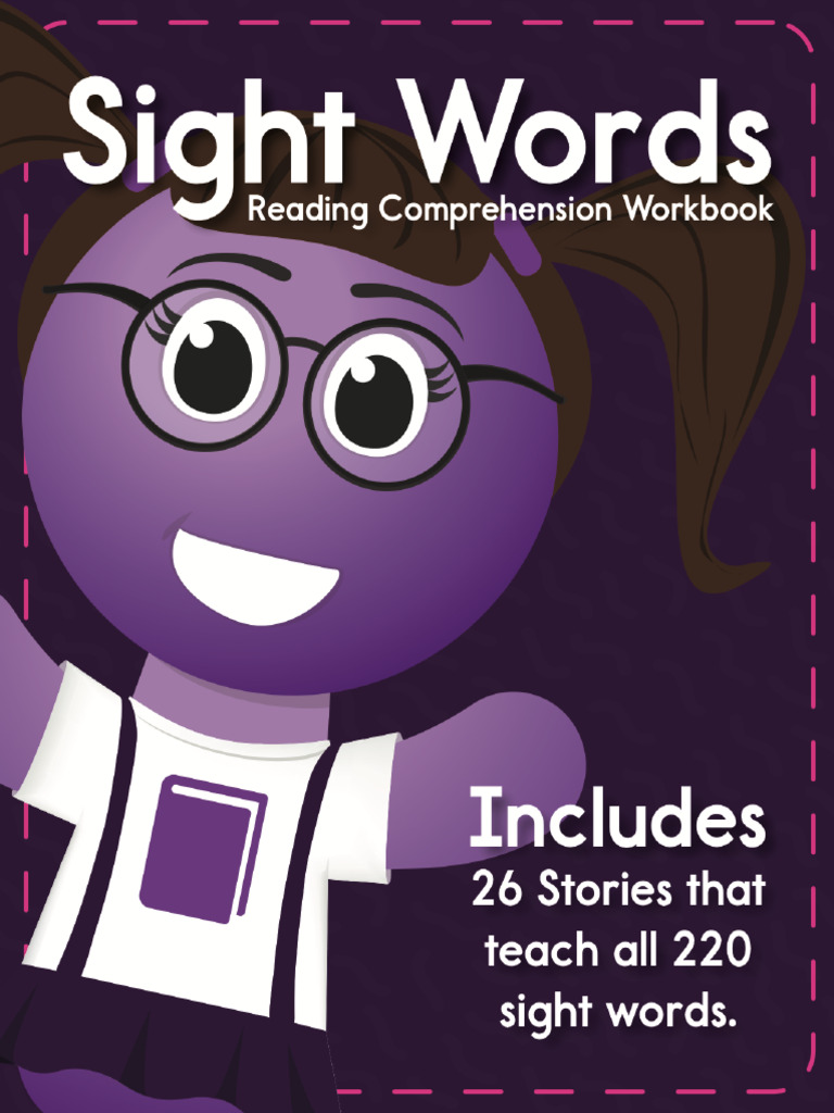 Sight Words Reading Comprehension Workbook | PDF