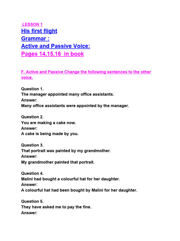 FIRST FLIGHT VOICE EX. USHA. Script | PDF | Semantic Units | Languages