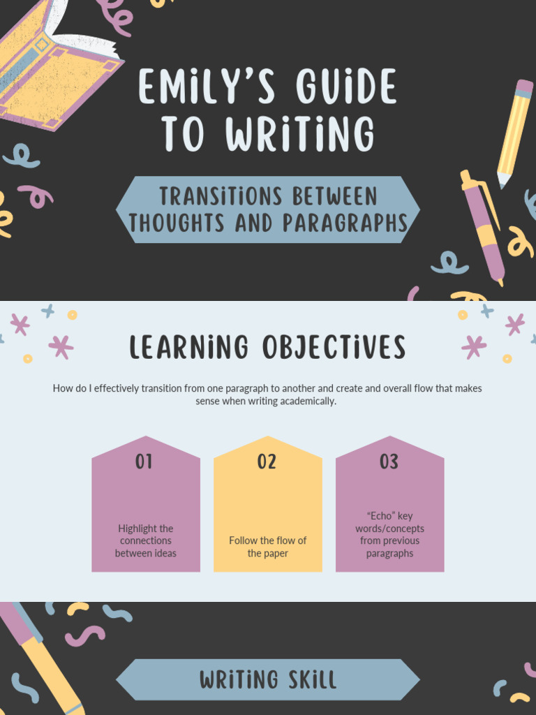 Transitions Presentation | PDF | Idea | Thought
