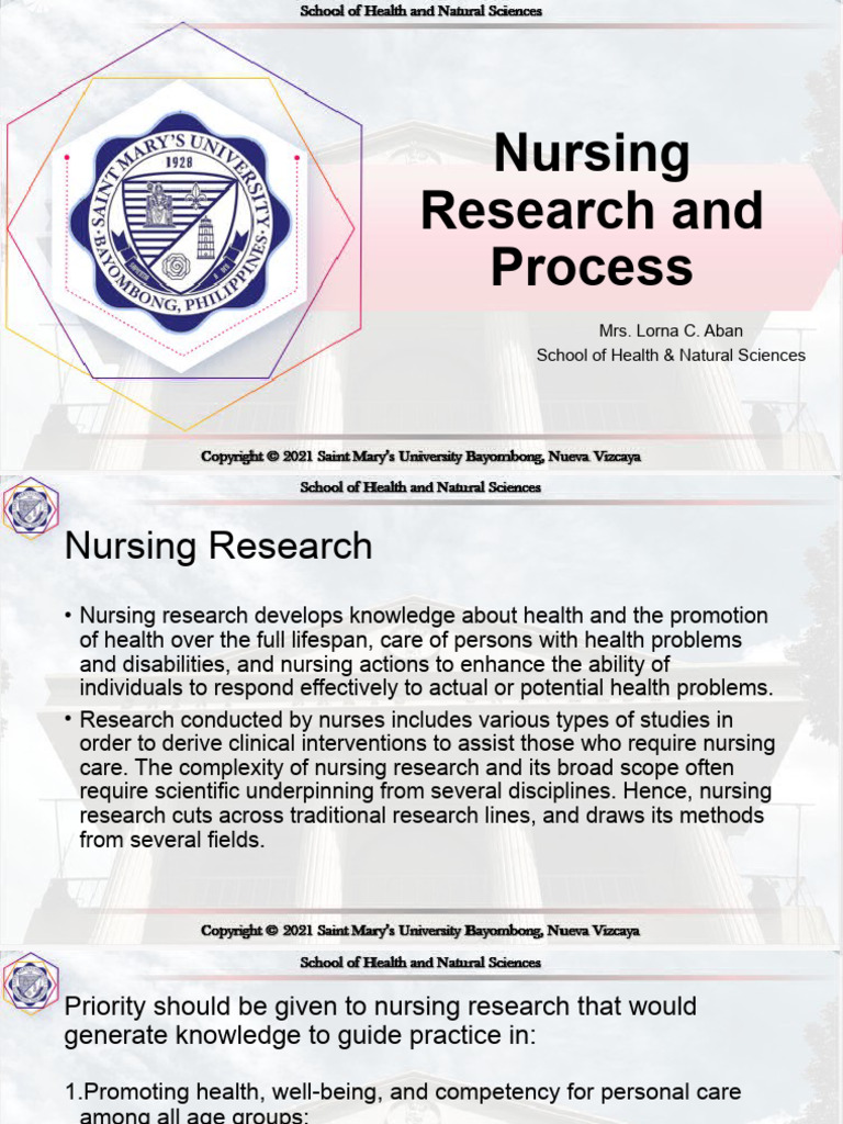 Nursing Research: Key Areas and Methods | PDF | Nursing | Theory