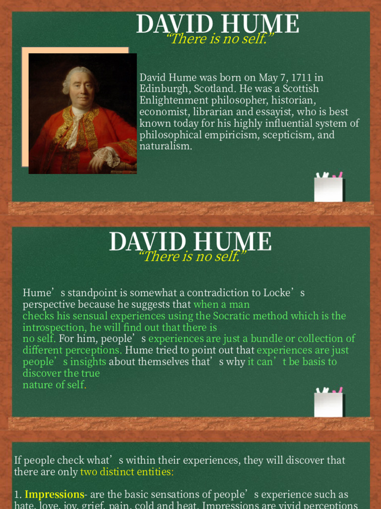 David Hume | PDF | Philosophy | Self-Improvement