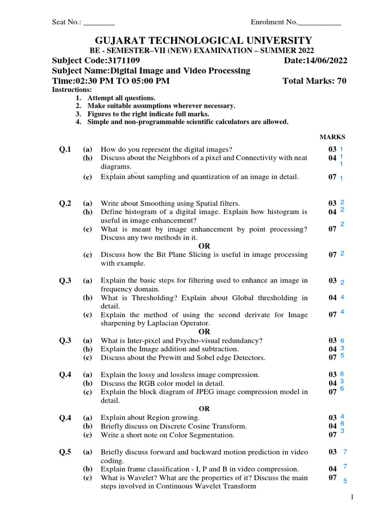 Divp s22 | PDF | Data Compression | Wavelet