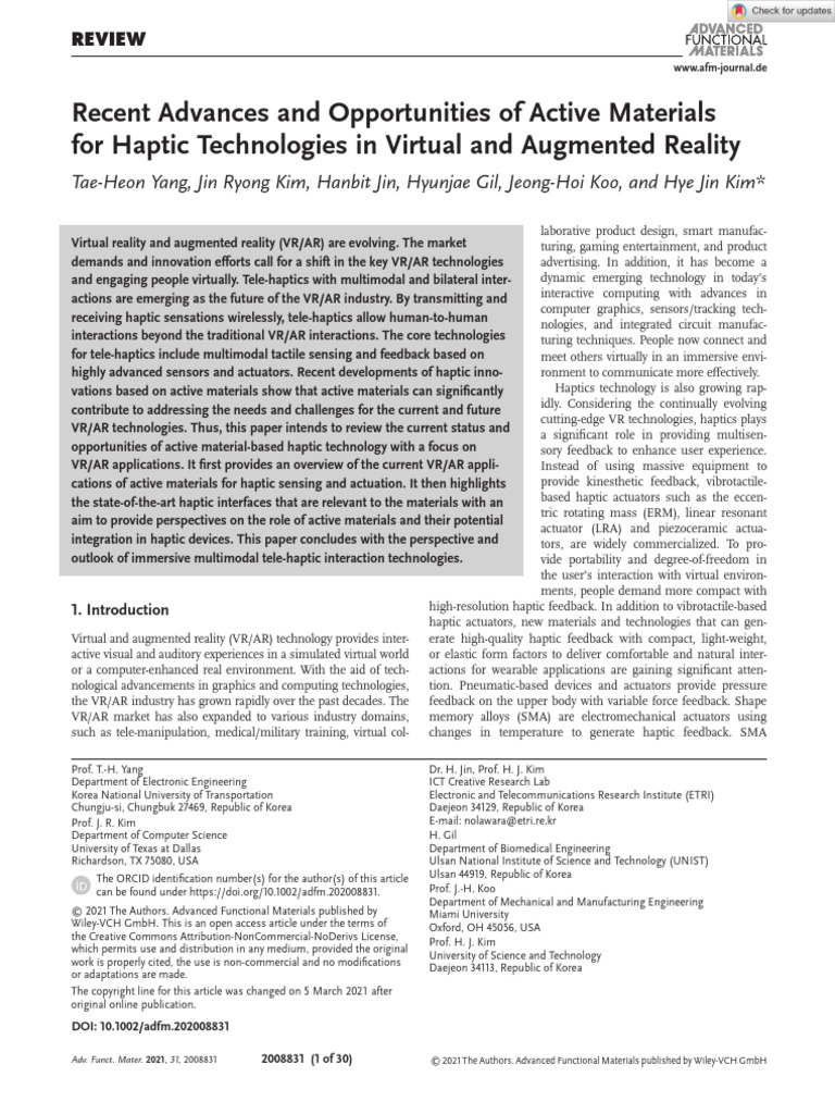 Background Review - AFM - 21V31 - 39 - Recent Advances and Opportunities of Active Materials For ...