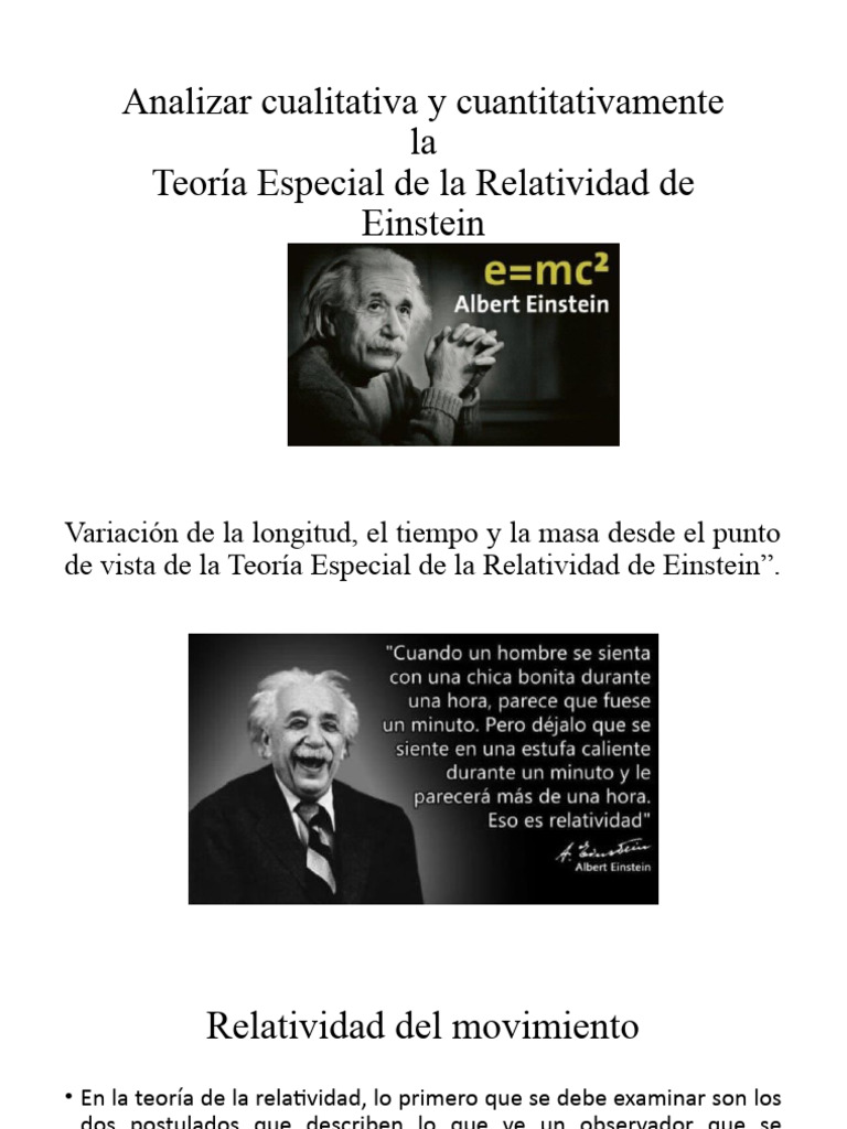 Relatividad Einstein | PDF | Fotón | Efecto fotoeléctrico