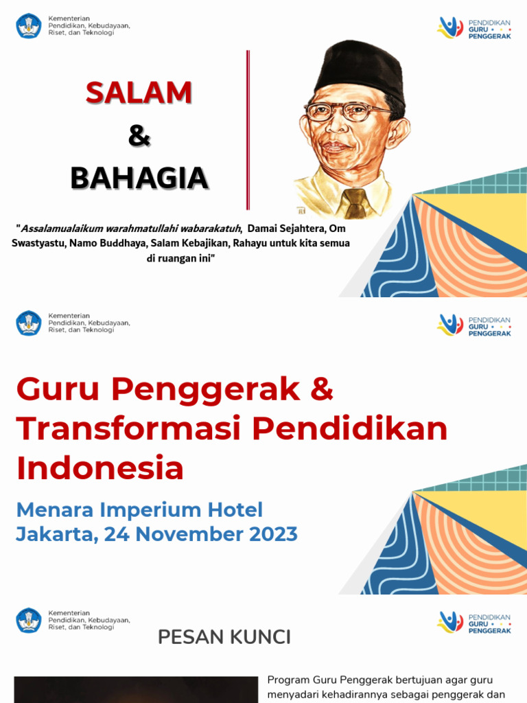 Guru Penggerak & Transformasi Pendidikan | PDF | Pengembangan Diri