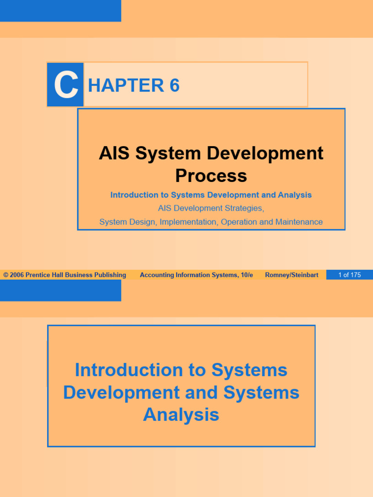 AIS Chapter 6 System DVPT AIS | PDF | Outsourcing | Systems Science