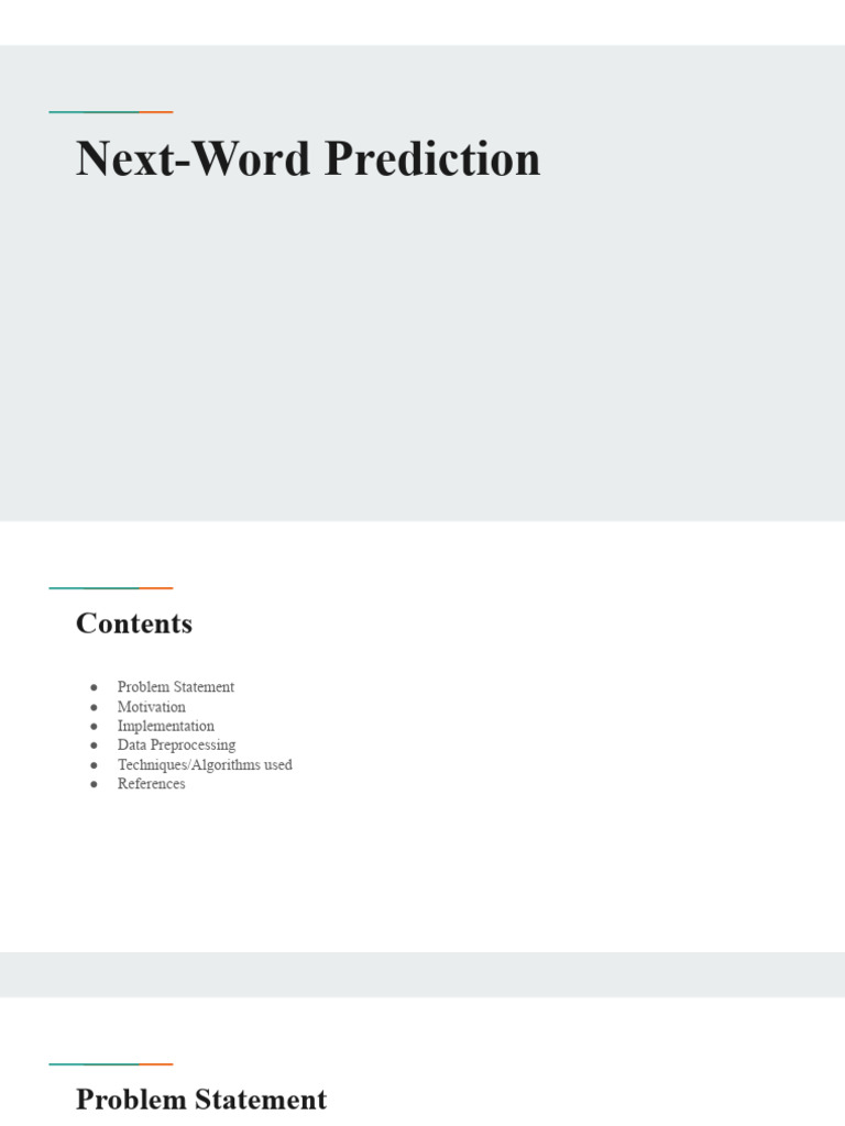 Text Prediction Analysis | PDF | Artificial Intelligence | Intelligence ...