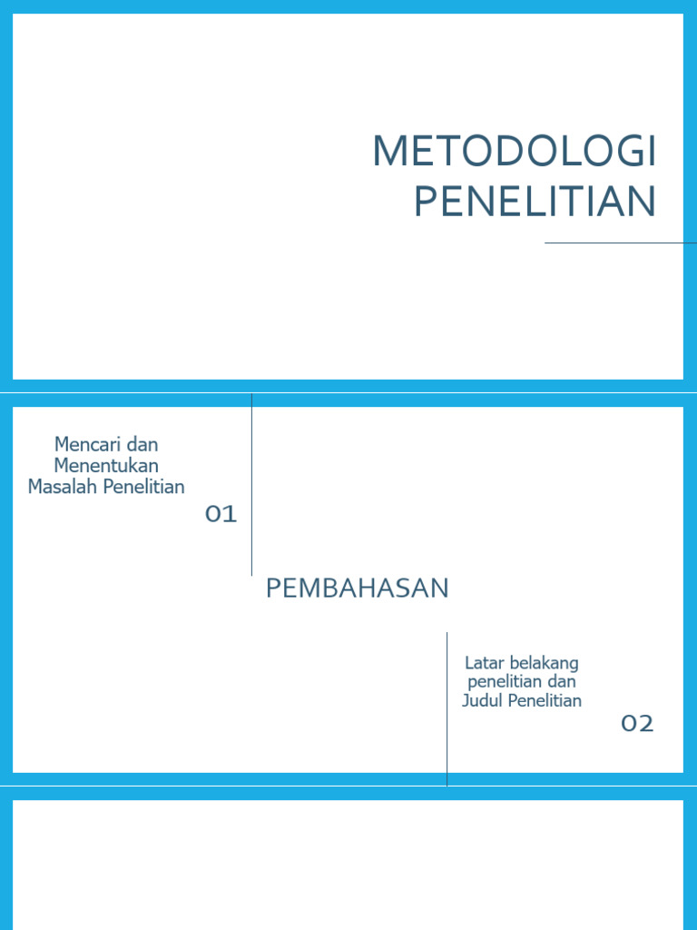Mencari Menentukan Masalah Dan Latar | PDF | Sains & Matematika