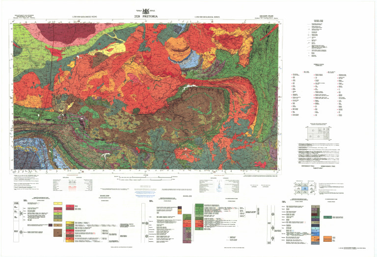 Geological Maps in SA 2528 | PDF