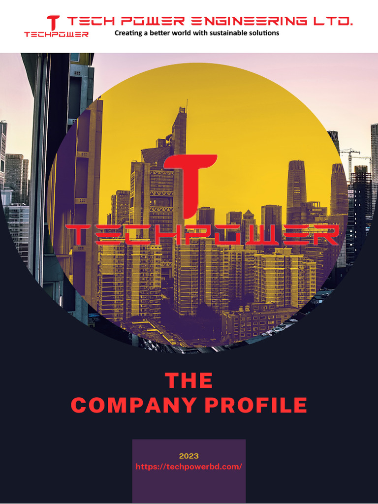 Company Profile - Tech Power Engineering LTD | PDF | Water | Waste Management