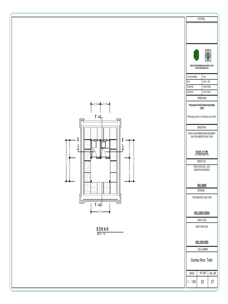 Drawing Toilet | PDF