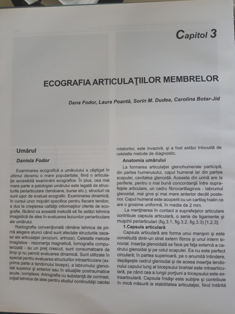 Umarul Ecografie - 051509 | PDF