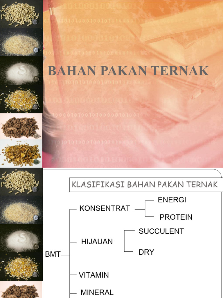 Bahan Pakan Ternak 56b48aefb5173 | PDF | Cereals | Vegetable Oil