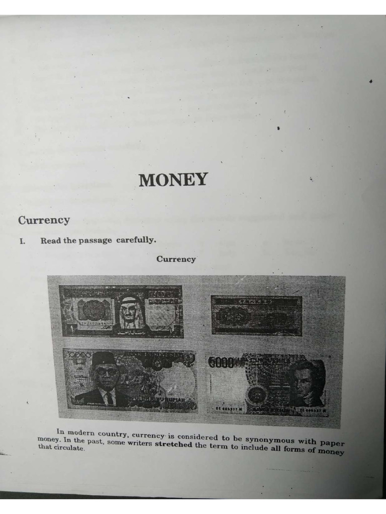 Money and Currency | PDF