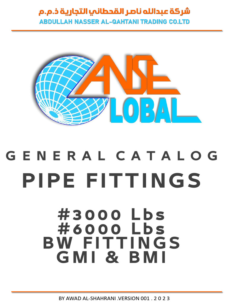 General Pipe Fittings Catalog 2023 | PDF | Pipe (Fluid Conveyance ...