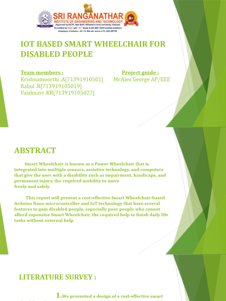 Vaishubatch | PDF | Wheelchair | Arduino