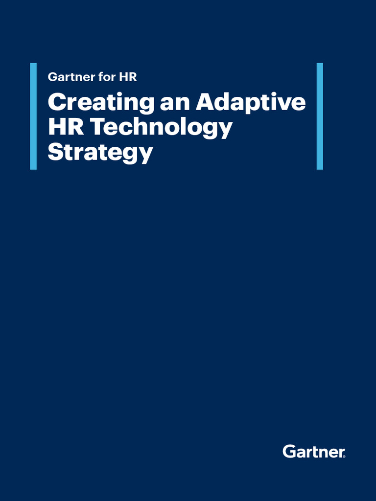 Creating An Adaptive HR Tech Strategy | PDF | Usability | Return On ...