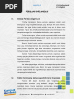 Faktor Internal Dan Faktor Eksternal Yang Mempengaruhi Manajemen | PDF | Karier & Perkembangan