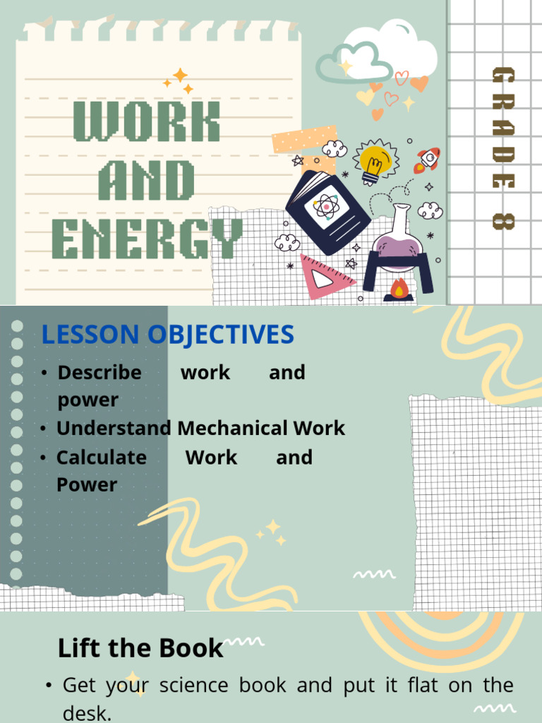 Work and Power in Physics Examples | PDF | Force | Watt