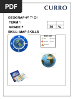 Year 7 Geography Test 2025 | PDF | Map | Cartography