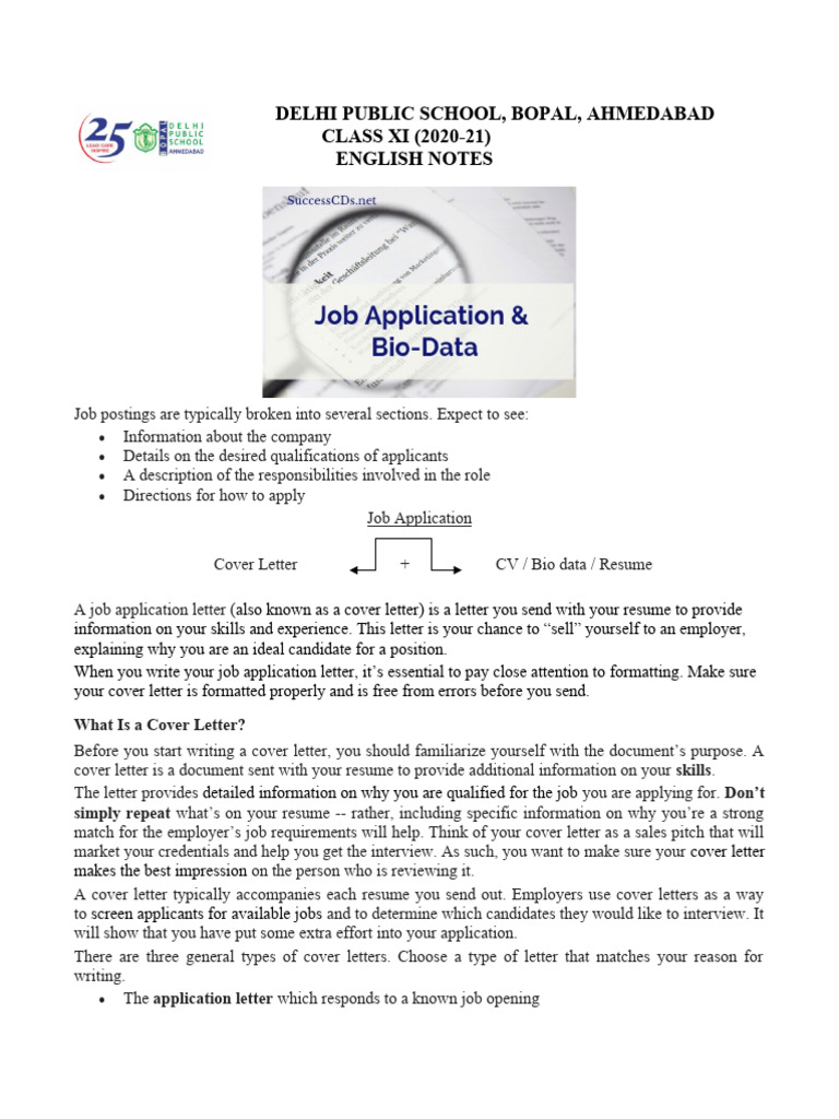 Job Application | PDF | Résumé | Cognition