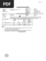 Polycab India Limited: Routine Test Certificate | PDF | Wire | Force