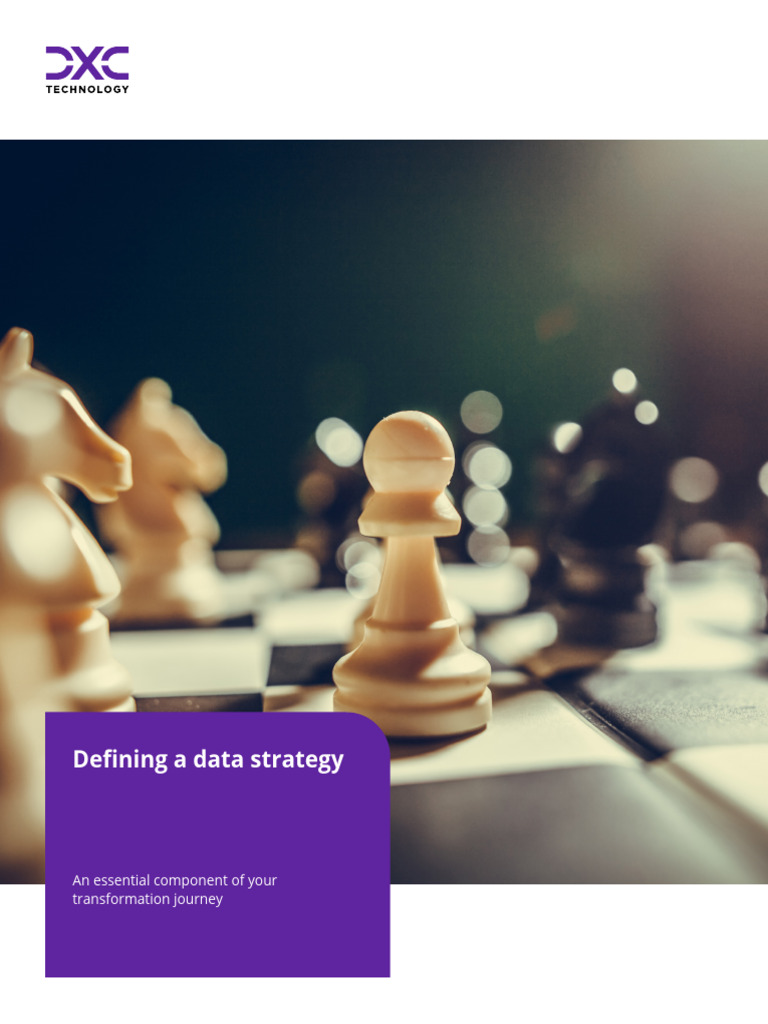 Defining A Data Strategy | PDF | Strategic Management | Metadata