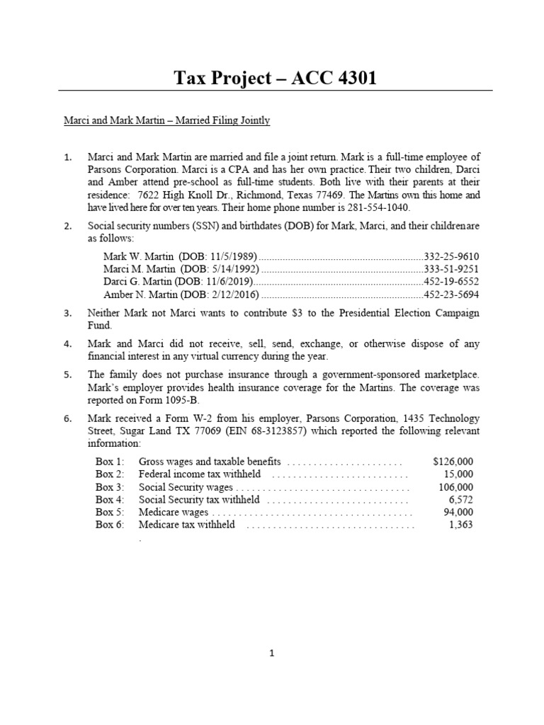 Fall 2023 - Tax Project | PDF | Taxes | Economies
