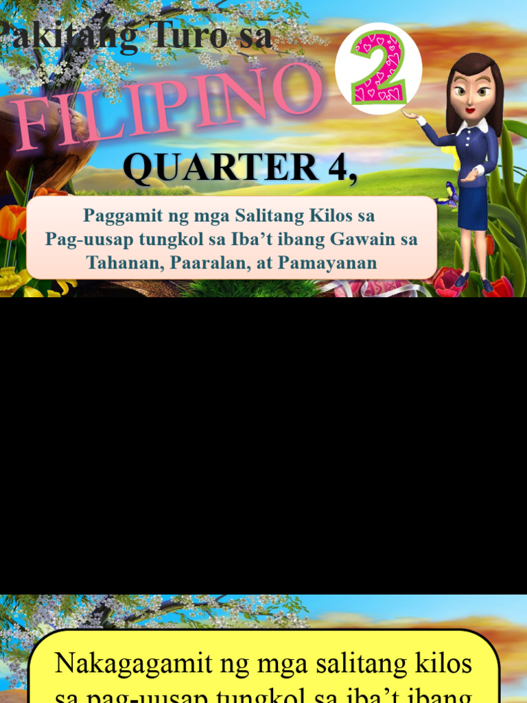 Cot PPT Pandiwa | PDF