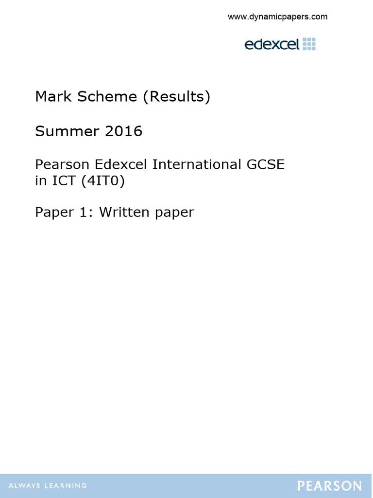 Pastpaper 2016 Solution | PDF | Password | Malware