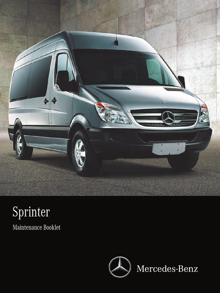 Maintenance - SPRINTER 2012 | PDF | Motor Oil | Tire