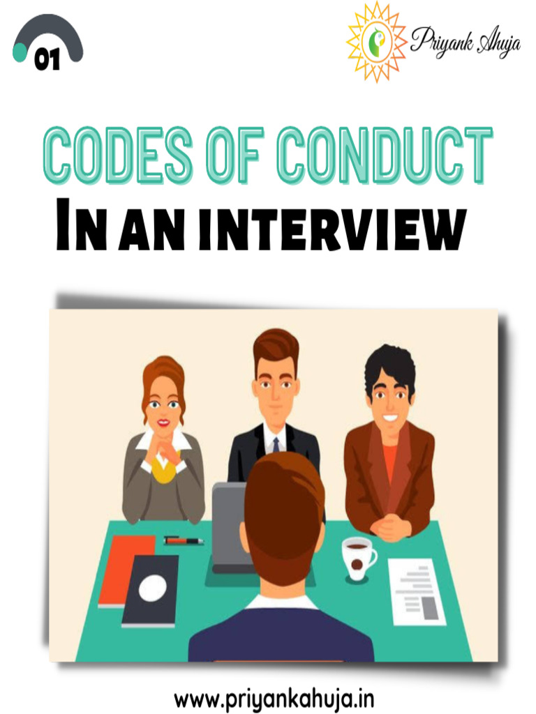 9 Code of Conduct in An Interview | PDF