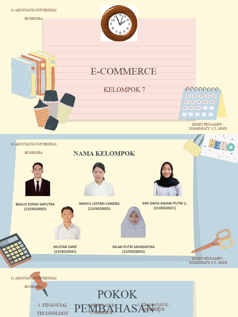 Kelompok 7 E-Commerce | PDF