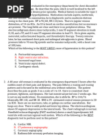 ECG EKG Examples and Quiz | PDF | Electrocardiography | Cardiac ...
