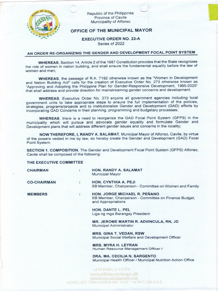 Mechanism For Gad Pdf