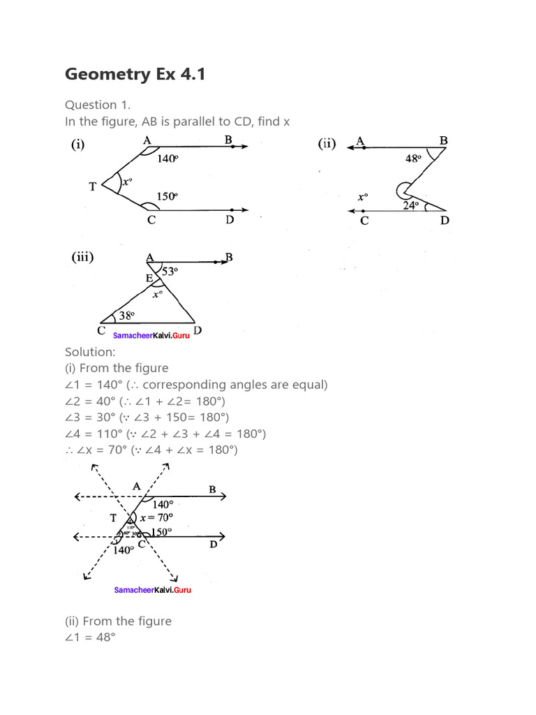 9th Geometry | PDF | Triangle | Area