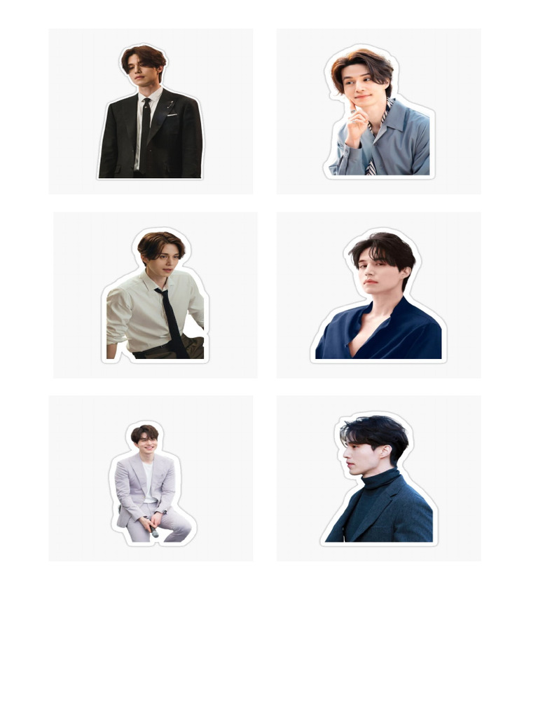 Lee Dong Wook Stickers | PDF