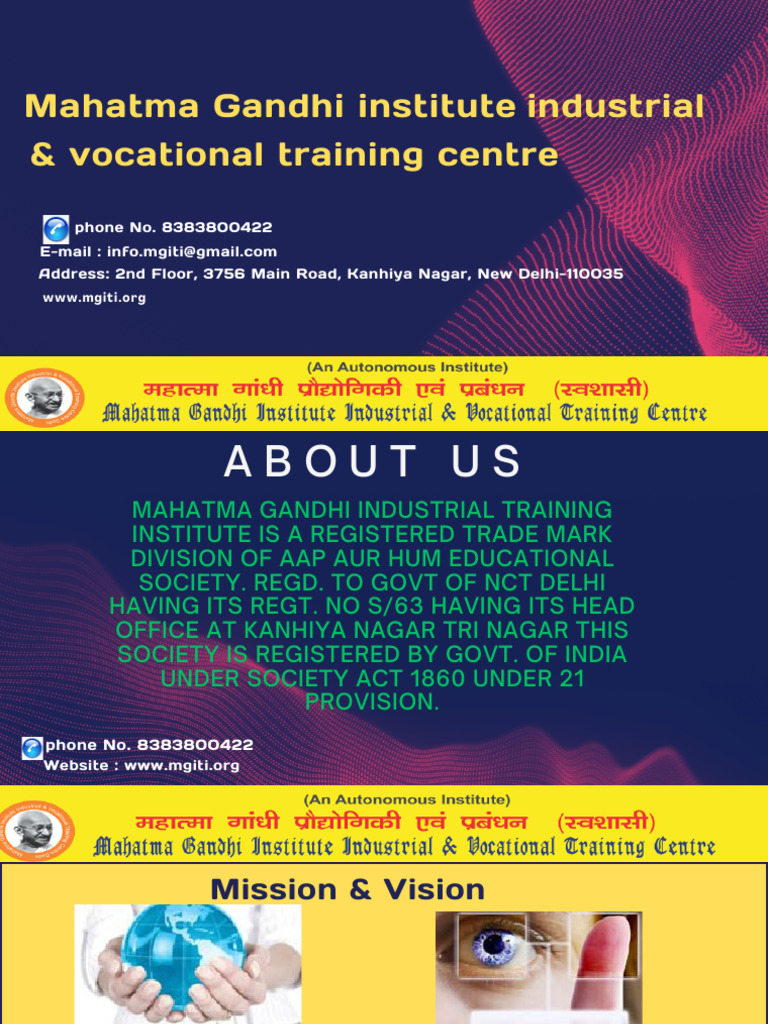 Iti Courses List After 12TH - Mgiti ! | PDF | Business | Computers