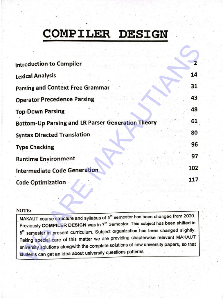 Compiler Design | PDF | Parameter (Computer Programming) | Variable ... Compiler Design | PDF | Parameter (Computer Programming) | Variable ...