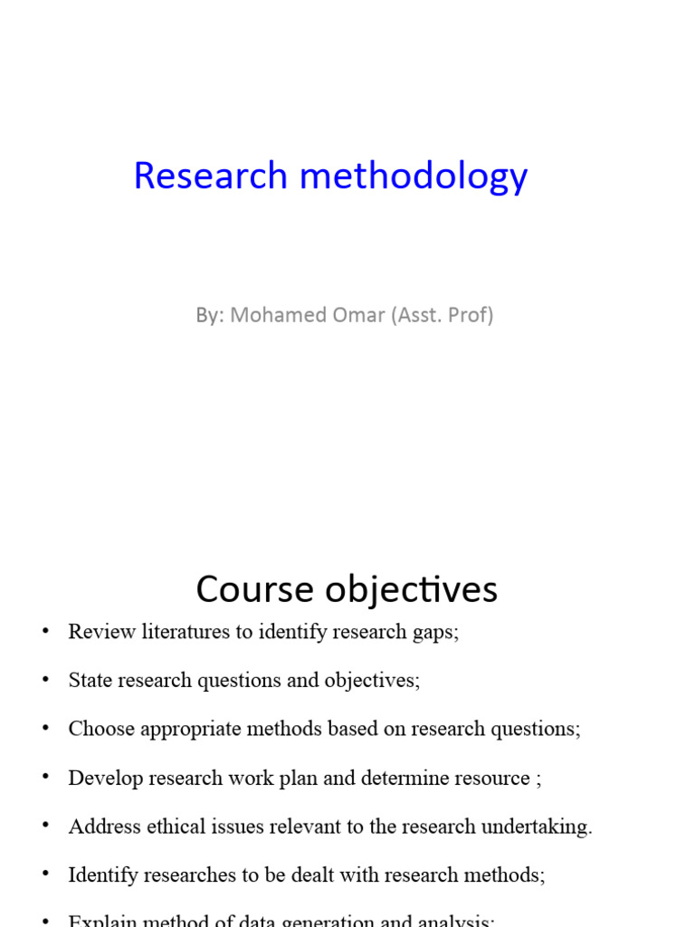 Introduction ONE-1 | PDF | Methodology | Scientific Method