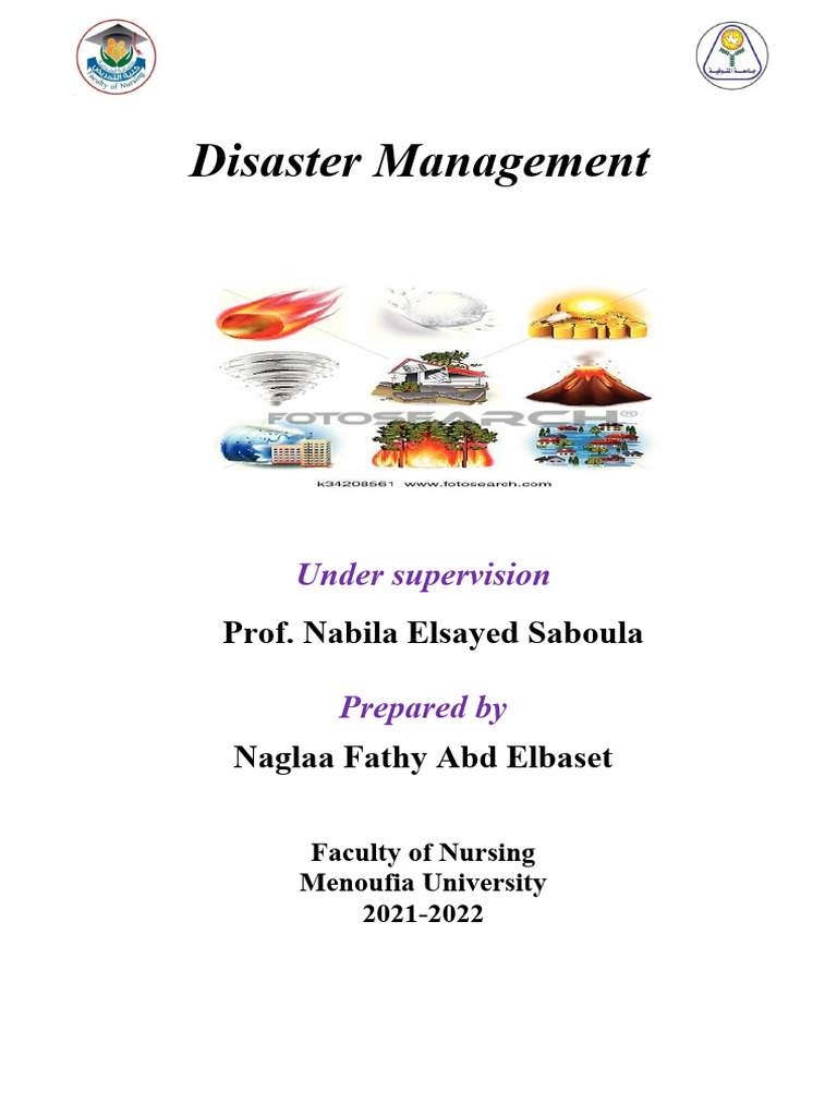 Disaster Management Overview for Nursing | PDF | Emergency Management ...