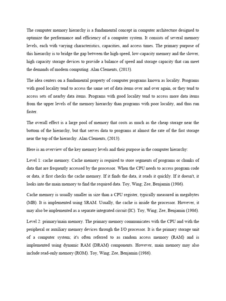 Aaron 1 | PDF | Random Access Memory | Computer Data Storage