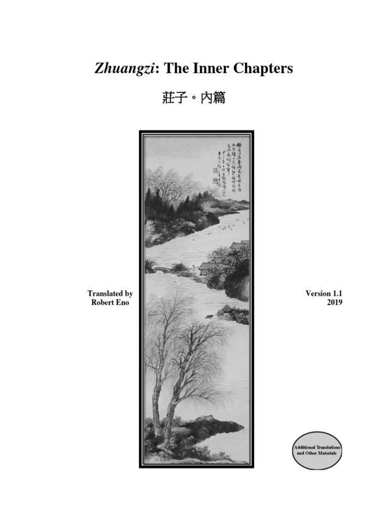 Zhuangzi Inner Chapters | PDF | Tao | Chinese Philosophy
