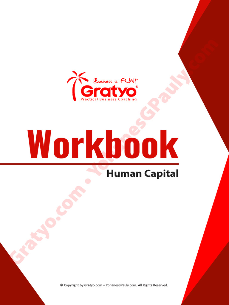 Workbook - Live Business Workshop by GRATYO BusinessVersity | PDF ...