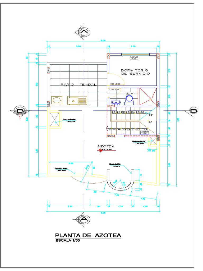 Planta de Azotea | PDF