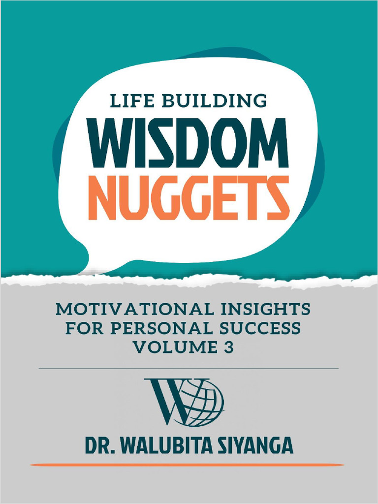 Lifebuilding Wisdom Nuggets Volume 3 | PDF | Thought | Guilt (Emotion)